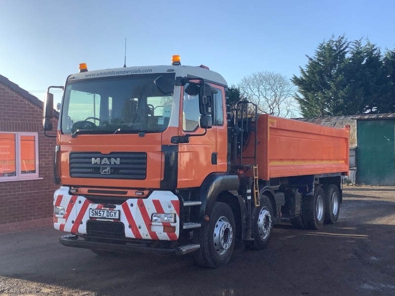 Tipper Trucks | Whitehill Commercials